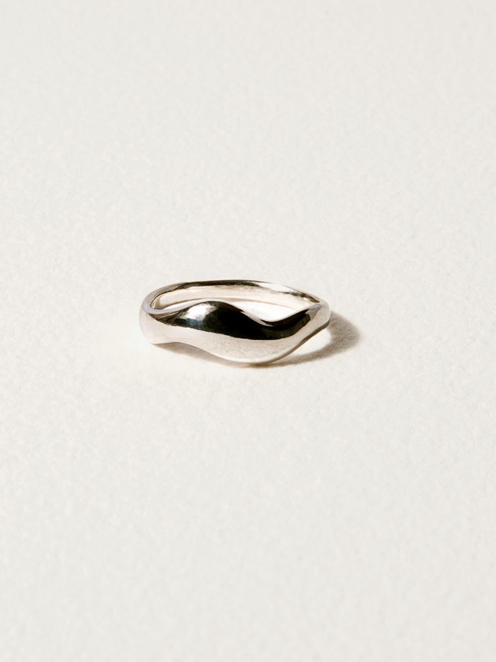 Silver Flow Ring